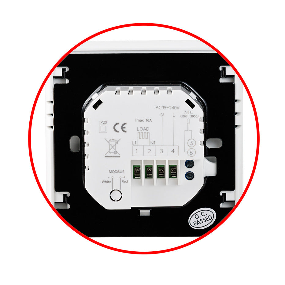 Smart Underfloor Heating Thermostat Black – Uniproof Shop